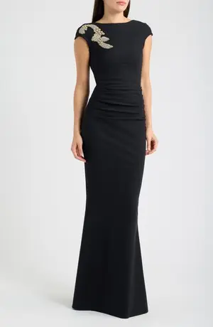 Chiara Boni La Petite Robe Ruched Evening Dresses