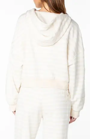 Roxy Fringing Reefs Striped Hoodie