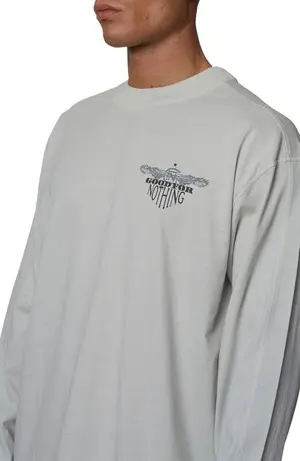 GOOD FOR NOTHING Long Sleeve Eagle Tee