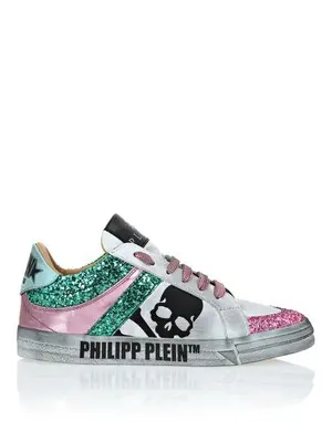 Philipp Plein Low-top Sneakers With Skull Embellishment