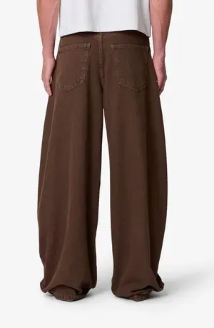 Mnml Exposed Shank Relaxed Barrel Leg Jeans