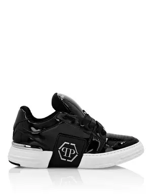 Philipp Plein Super Street Lo-top Sneakers Hexagon - Black