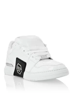 Philipp Plein Super Street Lo-top Sneakers Hexagon - White
