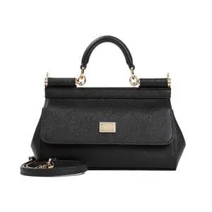 Dolce & Gabbana Small Sicily Top Handle Bag - Black
