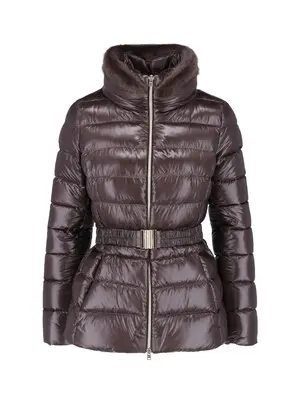 Herno Claudia Padded Jacket - Brown