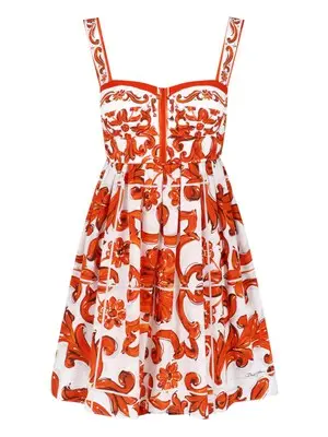 Dolce & Gabbana Mini Dress "majolica - Multi