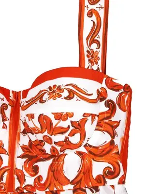 Dolce & Gabbana Mini Dress "majolica