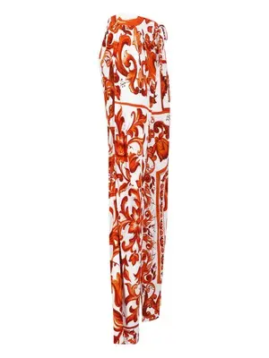 Dolce & Gabbana Straight Pants "majolica