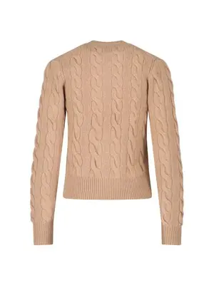 Polo Ralph Lauren Cable Knit Logo Cardigan