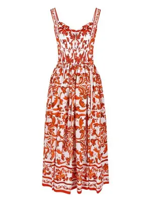 Dolce & Gabbana Maxi Dress "majolica