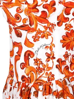 Dolce & Gabbana Maxi Dress "majolica