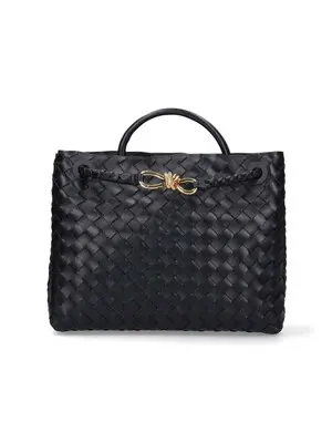 Bottega Veneta Bottega Veneta Medium Andiamo Bag Black