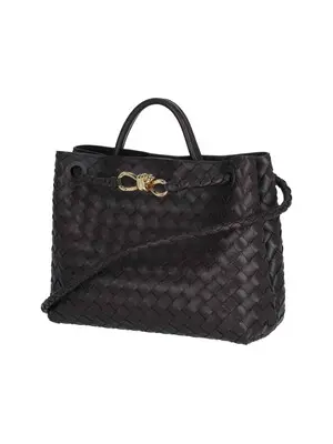 Bottega Veneta Medium Andiamo Bag - Brown