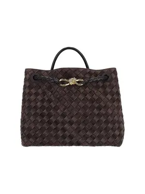 Bottega Veneta Medium Andiamo Bag - Brown