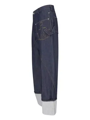 JW Anderson Wide Jeans "twisted