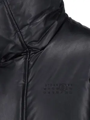 MAISON MARGIELA Faux Leather Padded Jacket