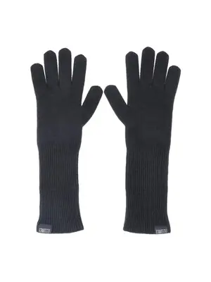 MAISON MARGIELA Wool Gloves - Black