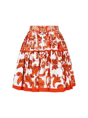 Dolce & Gabbana Mini Skirt "majolica