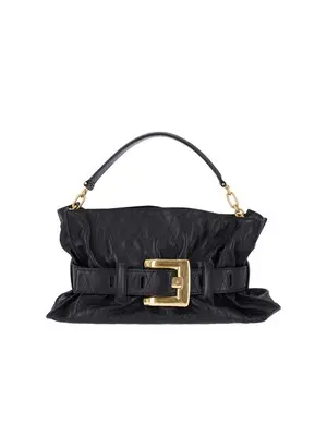 Balmain Large Shoulder Bag "anthem - Black