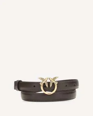 Pinko Love Berry Belt - Brown