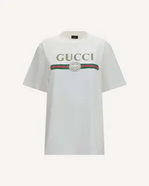 Gucci Cotton And Silk Jersey T-shirt