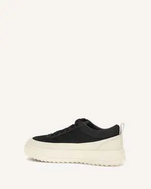 Moncler Altive Sneakers In Suede And Nubuck