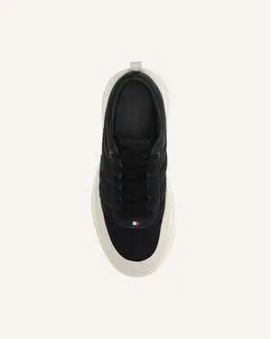 Moncler Altive Sneakers In Suede And Nubuck