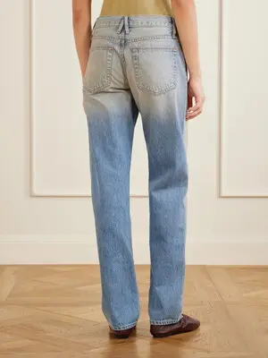 SLVRLAKE Ellie Low-rise Straight-leg Jeans
