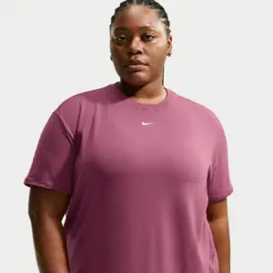 Nike One Relaxed Dri-fit Short-sleeve Top - Red