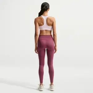 Nike One Therma-fit High-waisted Full-length Leggings - Red
