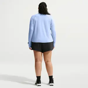 Nike Swift Dri-fit Uv 1/4-zip Running Top