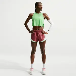 Nike Aeroswift Dri-fit Adv Cropped Running Tank Top - Green