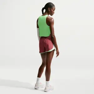 Nike Aeroswift Dri-fit Adv Cropped Running Tank Top - Green