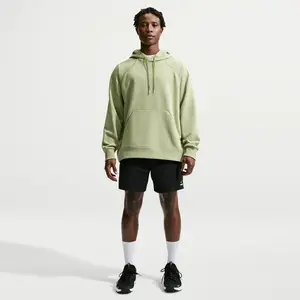 Nike N.a.c. Dri-fit Oversized Fleece Training Hoodie - Brown