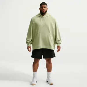 Nike N.a.c. Dri-fit Oversized Fleece Training Hoodie - Brown