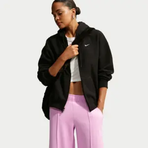 Nike Mid-rise Wide-leg Track Pants - Pink