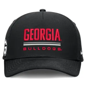 Nike Georgia Sideline Practice Rise Dri-fit College Adjustable Hat