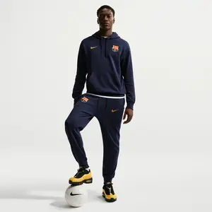 Nike Fc Barcelona Club Soccer Jogger Pants - Blue