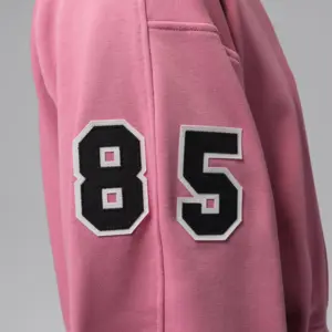 JORDAN Brooklyn Fleece Cropped 1/4-zip Top - Pink