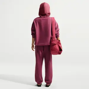 Nike Studio Fleece Weight High-rise Oversized Cuffed Pants
