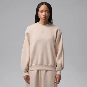 JORDAN Brooklyn Fleece Crew-neck Sweatshirt - White