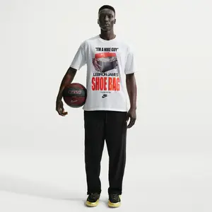 Nike Lebron "shoes Bag" Basketball T-shirt - White