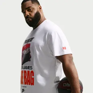Nike Lebron "shoes Bag" Basketball T-shirt - White