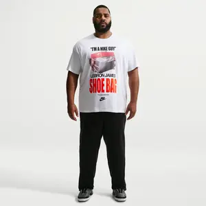 Nike Lebron "shoes Bag" Basketball T-shirt - White