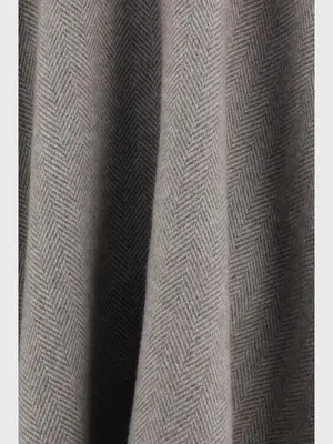 Brunello Cucinelli Reversible Fringed-edge Poncho