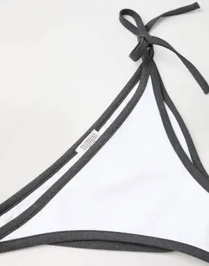 Brunello Cucinelli Side-tie Bikini Bottoms
