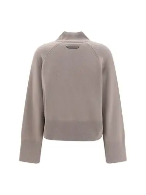Brunello Cucinelli High-neck Cropped Sweater