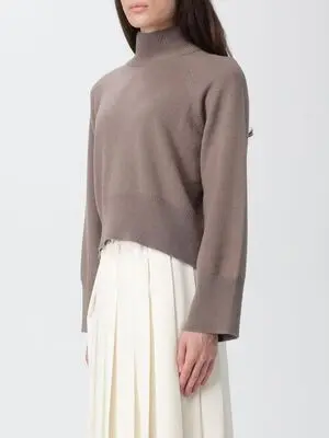 Brunello Cucinelli High-neck Cropped Sweater