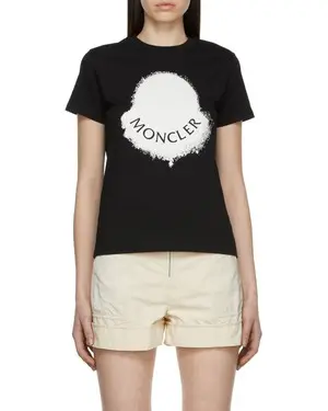 Moncler Logo-print Cotton T-shirt
