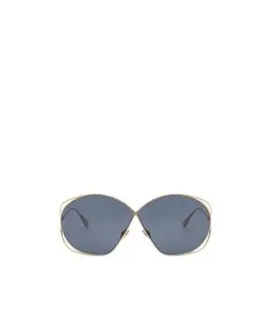 Dior Oversized Round Sunglasses - Green
